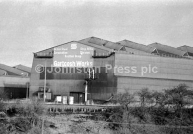 22621637-Exterior of the Britsh Steel Gartcosh Works in February 1988 ...