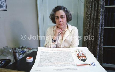 22621671-The people behind the Lord Lyon - heraldic artist Pat Bertram ...