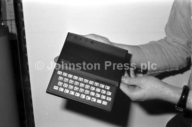 22622069-The ZX81, one of the first home computers, designed by ...