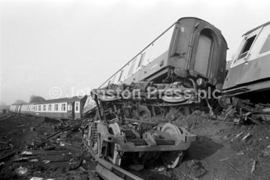 20365085-Rail crash at Morpeth in Northumberland in May 1969 - all 11 ...
