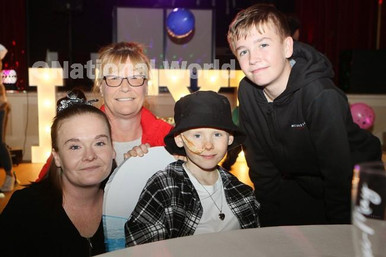 39573698-Lexi s surprise party, Lexi with mum Danielle, gran Caron and ...