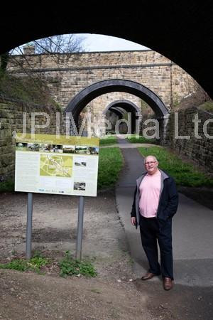 38943711-Howard Gee at the Heckmondwike cutting walkway - National ...