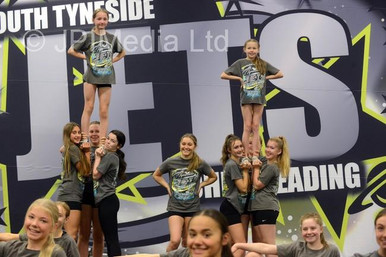 39592648-South Tyneside Jets cheerleaders new space at Chuter Ede CA ...