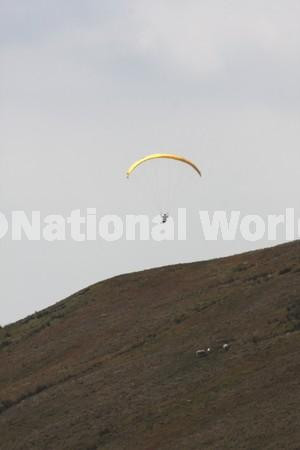 39494954-Hang gliding over Bein y Phott. - National World | Newsprints