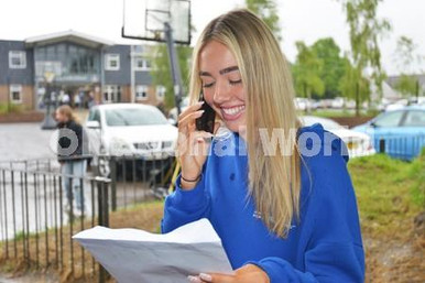 39547038-DM22080724a. jpg. GCSE results day. Bishop Luffa College ...