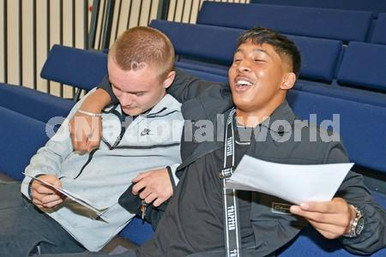 39547010-DM22080770a. jpg. GCSE results day. The Academy, Selsey. Jack ...