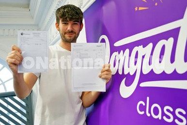 39541803-Mansfield and Ashfield college A Level results. Connor Lee ...