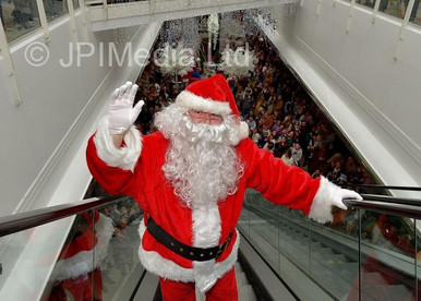 39610617-Santa arrives at Foyleside Shopping Centre on Saturday morning ...