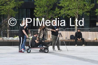 39072076-Photo Neil Cross; The newly opened area in front of the UCLan ...