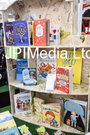 38962464-Michelle Brereton at her book stall in Fleetwood Market ...