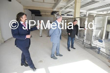 39082736-Peter Swann at the new Sands Hotel development. He is pictured ...