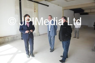 39082738-Peter Swann at the new Sands Hotel development. He is pictured ...