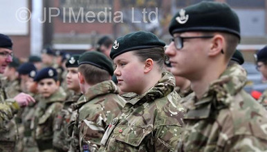 39610968-Remembrance Day parade Victory Square, Hartlepool. Picture by ...