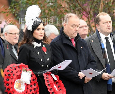 39611001-Remembrance Day parade Victory Square, Hartlepool. Picture by ...