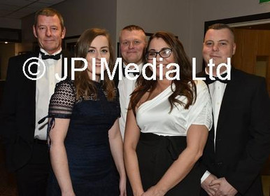 38363665-Photo: David Hurst Wigan Business Awards. From left, Tony and ...