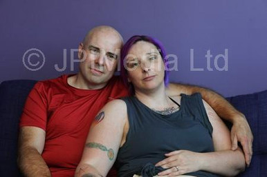 39013878-Lloyd Naylor and Emma Settle, whose daughter Hoshidied after ...