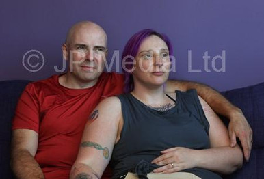 39013879-Lloyd Naylor and Emma Settle, whose daughter Hoshidied after ...