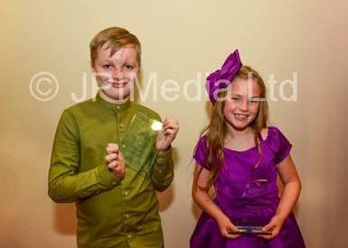 39113484-Child of Achievment Award winners Charlie Graver and Quinn Lux ...