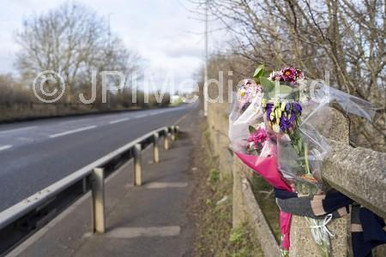 39340117-THe scene of a fatal RTC on Barnsdale Road in Castleford in ...