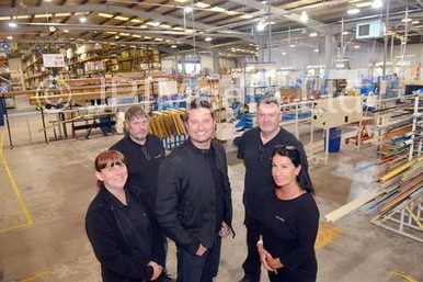39102378-George Clarke comes across factory workers Linda Fergus, Alan ...