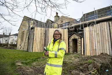 38924227-18 March 2021. . . . . Linda Lockett from the Landmark Trust ...