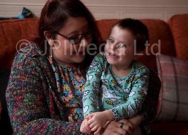 39200930-Robyn Sharp pictured with Eva aged 3 , from Wombwell, Barnsley ...