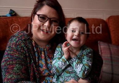 39200931-Robyn Sharp pictured with Eva aged 3 from Wombwell, Barnsley ...