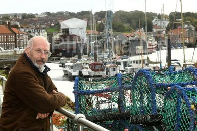 39216713-John Freeman alongside Whitby harbour. Alex Wood story ...