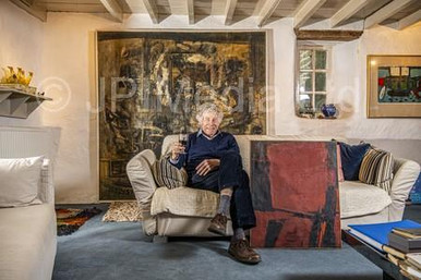 38940656-7 April 2021. . . . . . . Art collector Ronnie Duncan in his ...