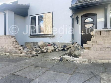 39153842-The scene of the RTA close to the junction of Elwick Road and ...