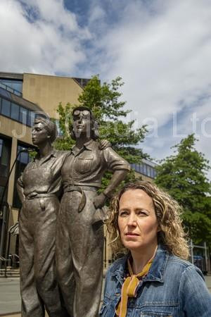 38961897-Michelle Rawlins, author of the Women of Steel book, pictured ...