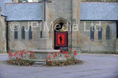 39241126-Remembrance display by the Friends of Hebburn Cemetery ...