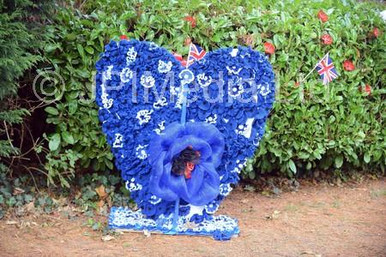 39241174-Remembrance display by the Friends of Hebburn Cemetery ...