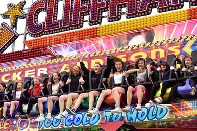 39092119-All the fun of the fair at Whitby Regatta. . . on The Pier and ...