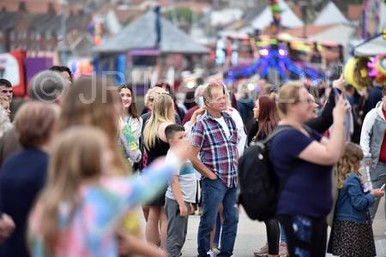 39092120-All the fun of the fair at Whitby Regatta. . . on The Pier and ...