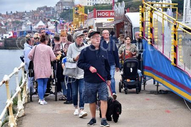 39092127-All the fun of the fair at Whitby Regatta. . . on The Pier and ...