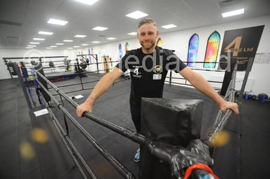 38970393-Sunderland East End ABC coach Robbie New, inside the clubs new ...