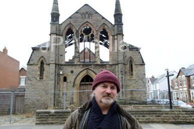38913890-Historian Jed Taylor campaign against the former burned ...