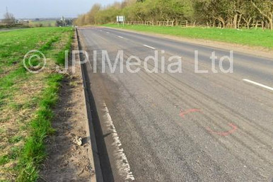 38935223-The scene of a RTA A689 into Hartlepool from Wolviston ...