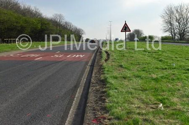 38935224-The scene of a RTA A689 into Hartlepool from Wolviston ...