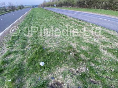 38935252-The scene of a RTA A689 into Hartlepool from Wolviston ...