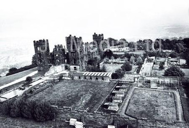 39323955-Riber Castle, Matlock, Derbyshire, aerial view in 1978 ...