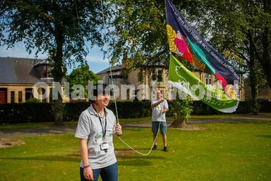 39550450-Official reopening of Zetland Park, Grangemouth 28 08 22 flag ...