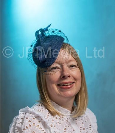 39410362-31 March 2022. . . . . Milliner Alison Turton who makes her ...