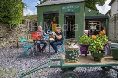 39046914-9 July 2021. . . . . Richard Dixon and Emma Galley at the ...
