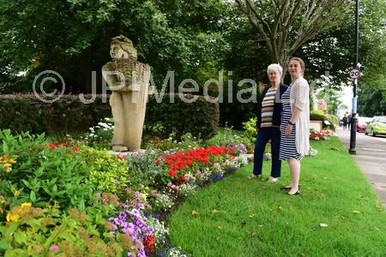 39062541-Greatham Village residents Yvonne Crone left and Nancy Pout ...