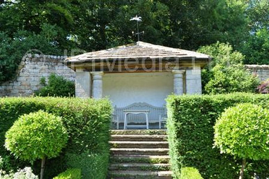 39053496-Birstwith Hall gardens were created by the Ackroyd family in ...