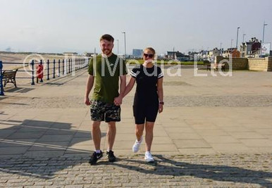 39065770-Kieran Boagey and Phillipa Home of Hartlepool, at Seaton Carew ...