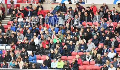 39070198-Fans Safc 2-01 Hcfc pre season. Stadium of Light 30-07-2021 ...