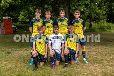 39471954-Moneyfields Under 16s . Pictured, back row: Morgan Skingsley ...